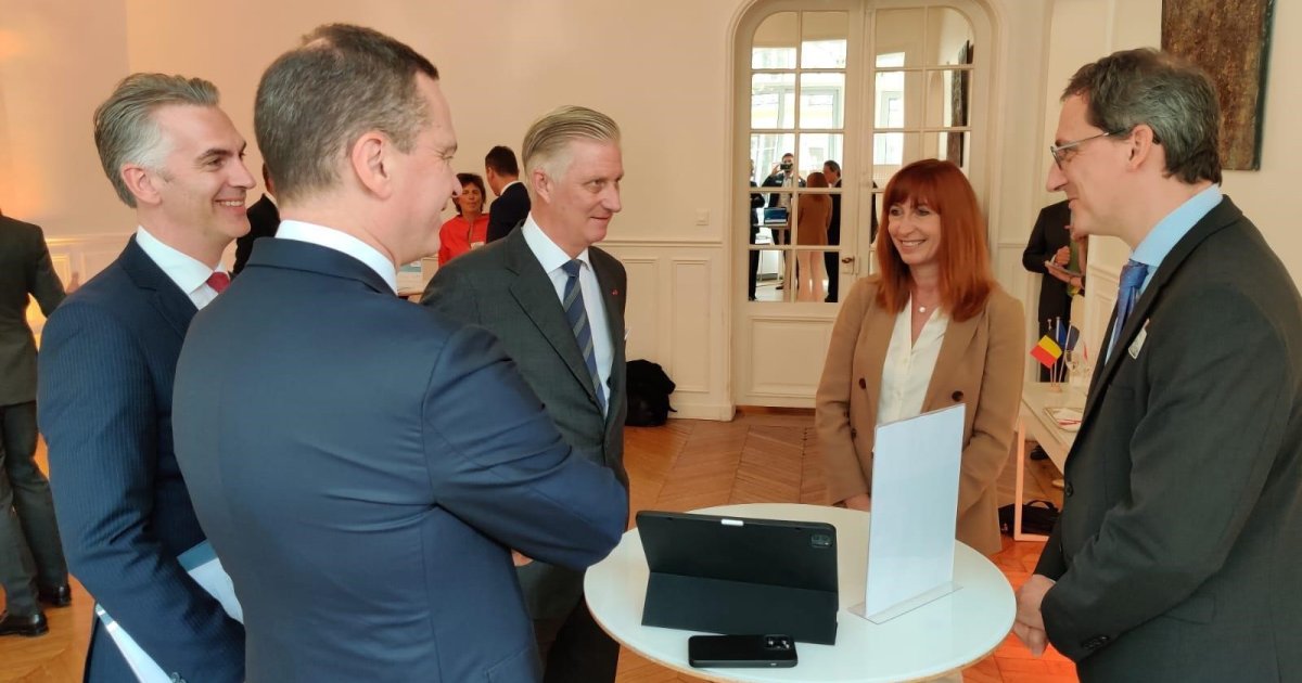 Rely presented to King Philippe of Belgium by its parent companies ...